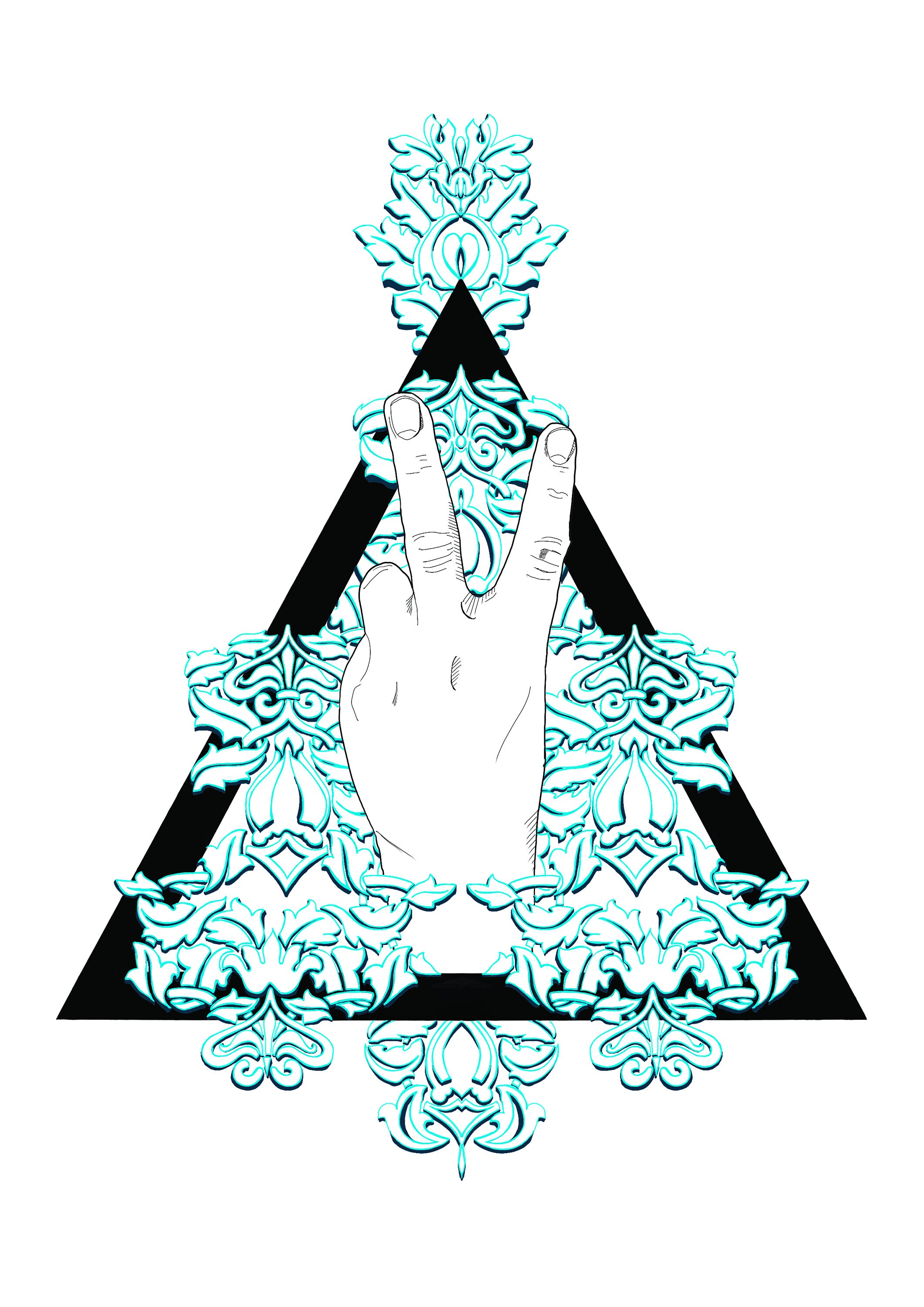 Rude Gestures Set of 3 Art Prints/ Rude Art Work/illustration - Etsy ...