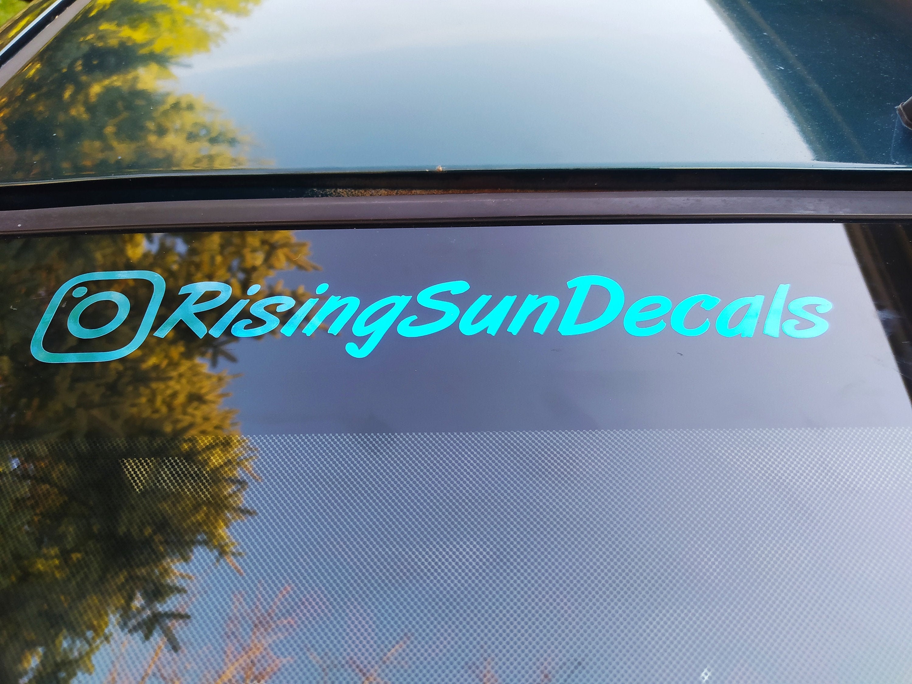 Custom Instagram Vinyl Decal Multiple Sizes | Etsy