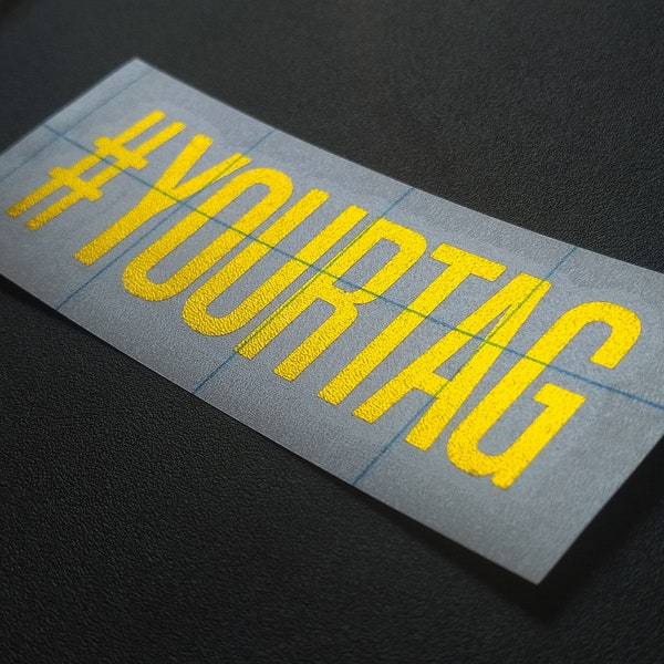 Custom Hashtag Stickers - Etsy