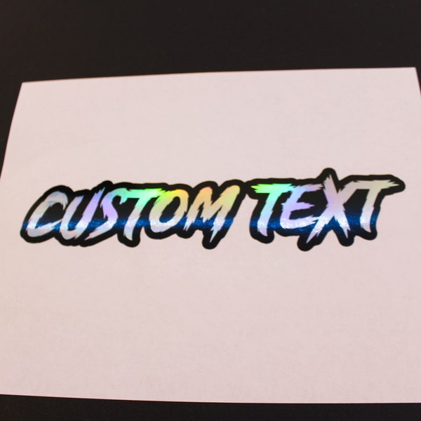 Custom Decals - Etsy