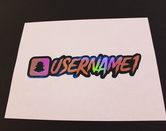 Custom Personalized Website Vinyl Decal Sticker - Etsy