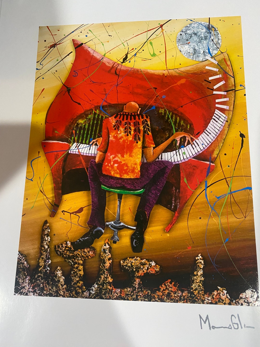 Marcus Glenn Keys to the Soul (red) - Etsy