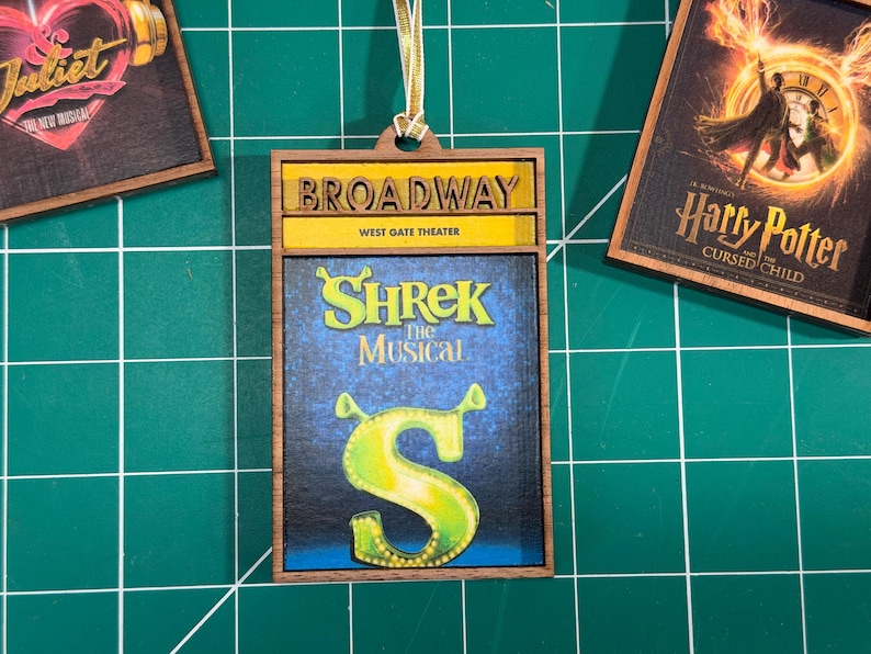 Playbill Inspired Broadway Keepsake Ornament - Etsy