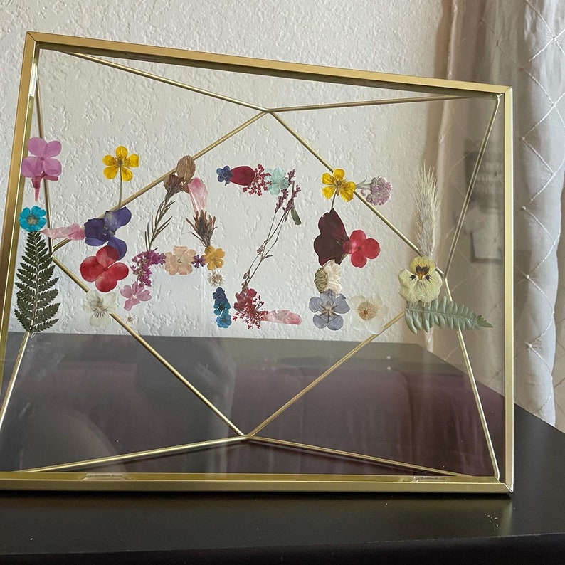 Customize Pressed Flower Names | Etsy