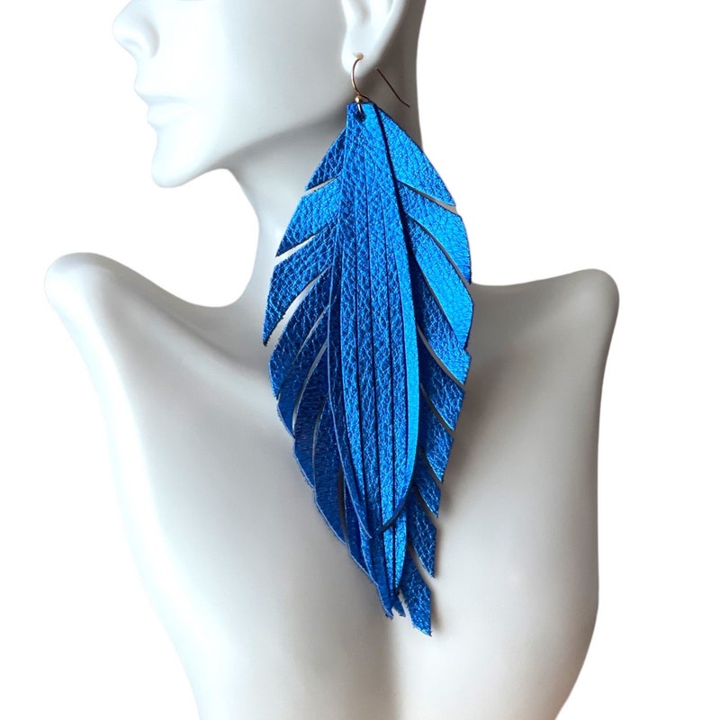 Royal Blue Earrings - Etsy