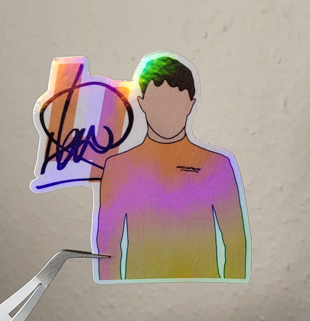 Lando Norris Sticker Set F1 - Etsy