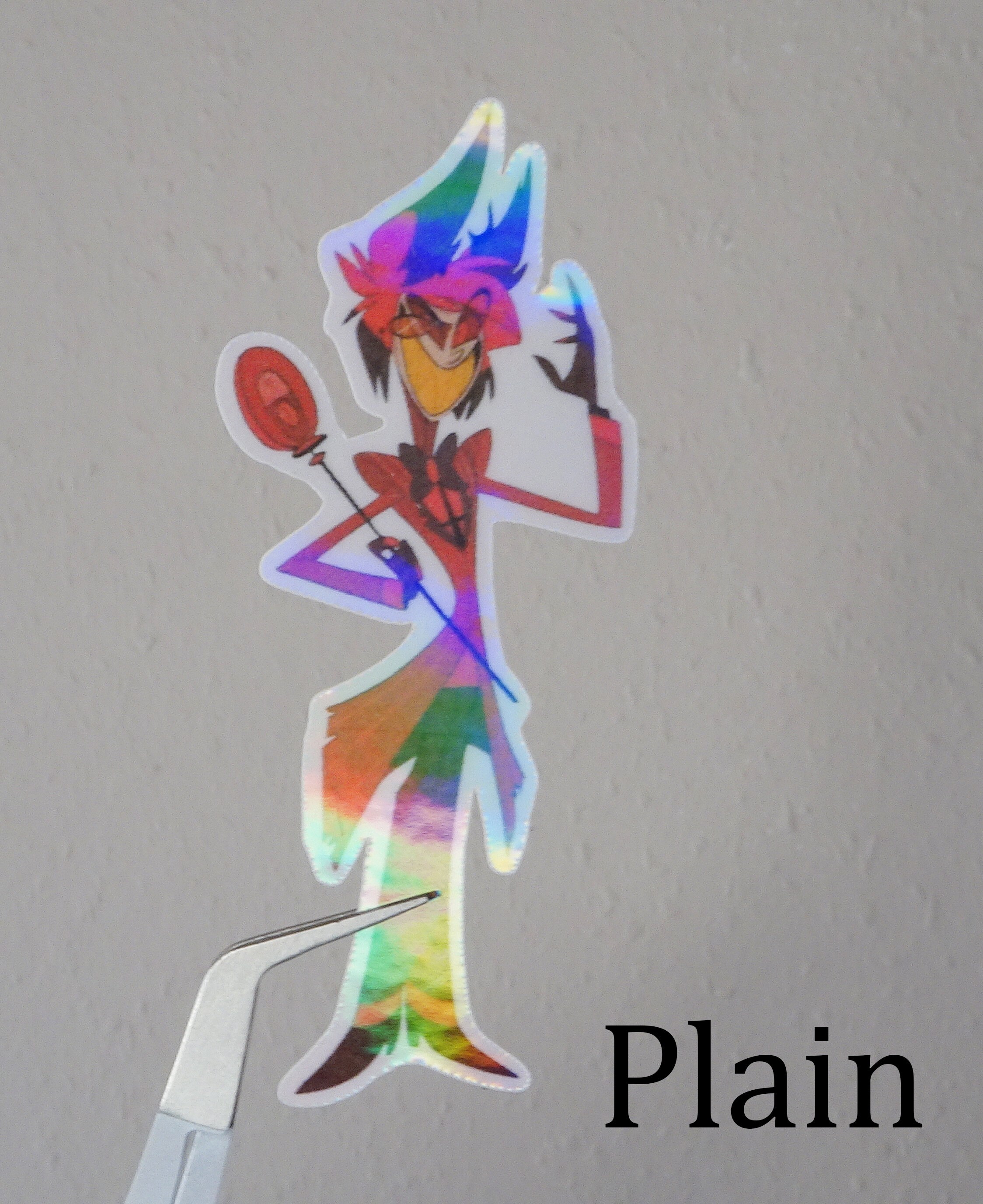 Alastor Stickers Hazbin Hotel SET OF 9 - Etsy