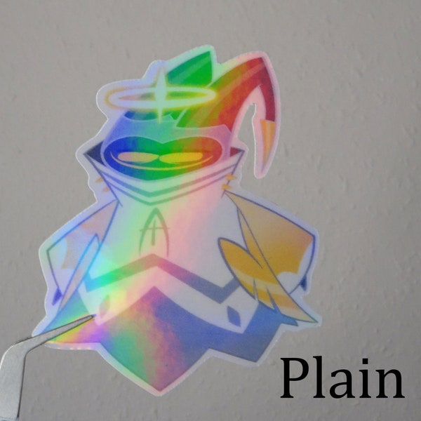 Squished Adam Hazbin Hotel Sticker - Etsy