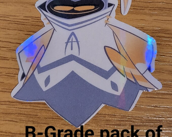 Squished Adam Sticker Set Hazbin Hotel B-grade Pack of 100 - Etsy