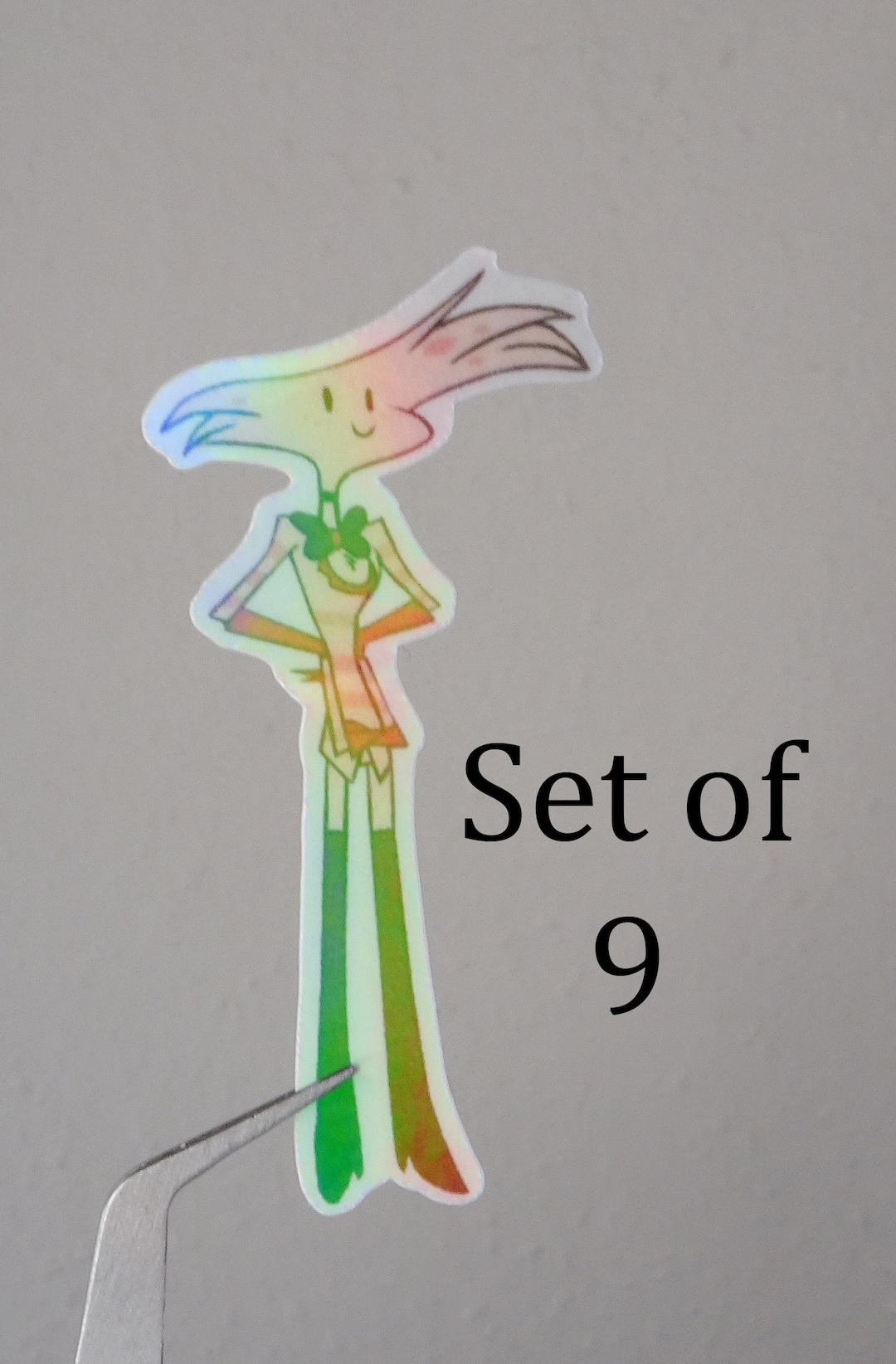 Smol Angel Dust Sticker Hazbin Hotel SET OF 9 - Etsy