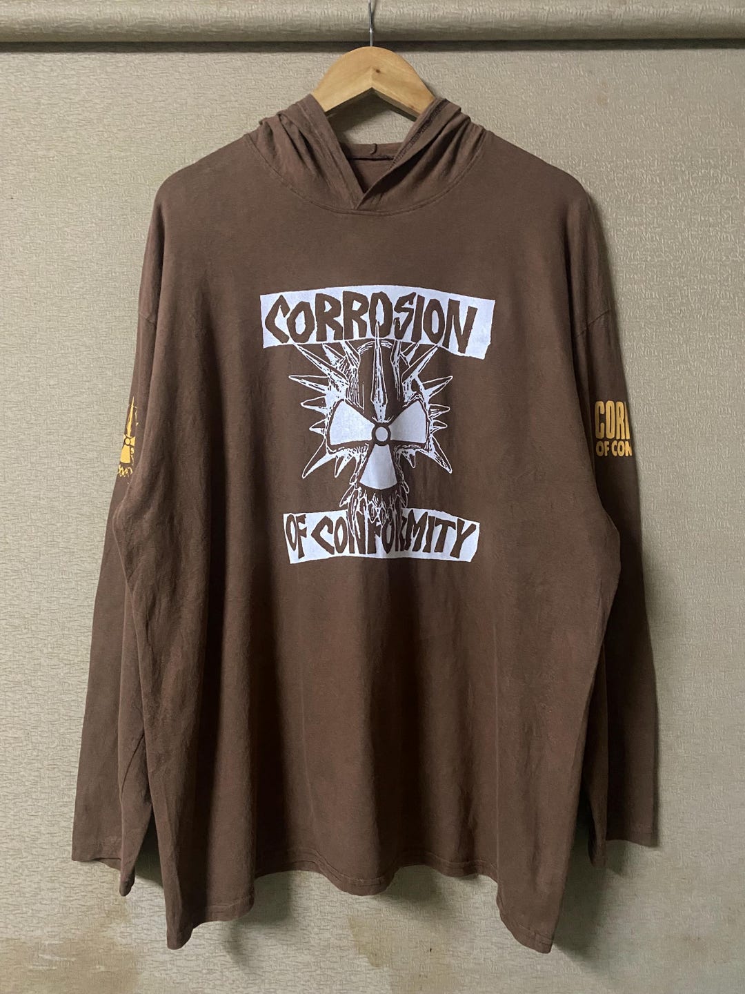 Y2K Corrosion of Confirmity Metalcore Punk Longsleeve Pullover Hoodie ...