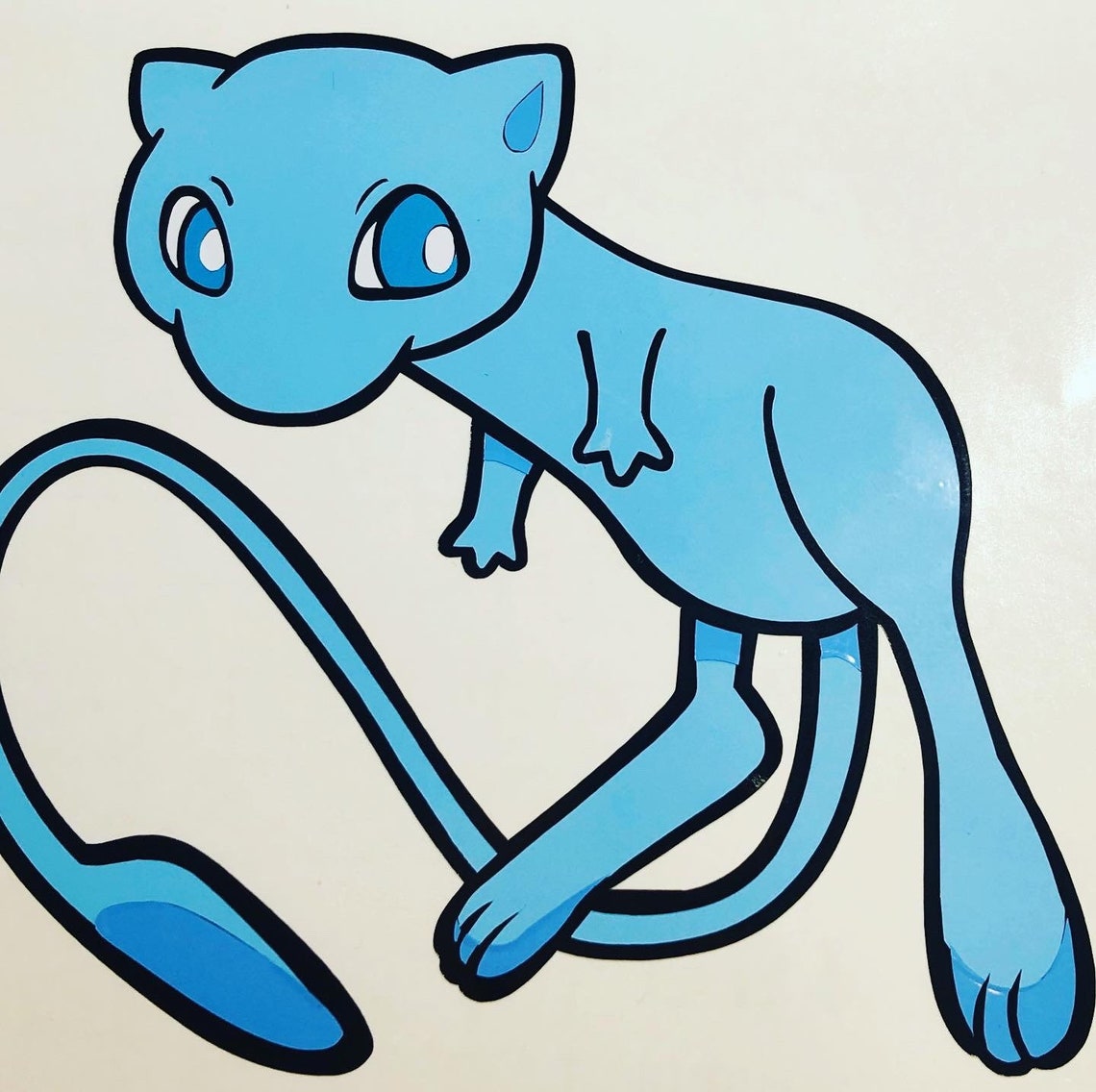 Shiny Mew Car Decal/sticker - Etsy
