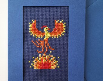 Cross Stitch Pattern Phoenix - Etsy