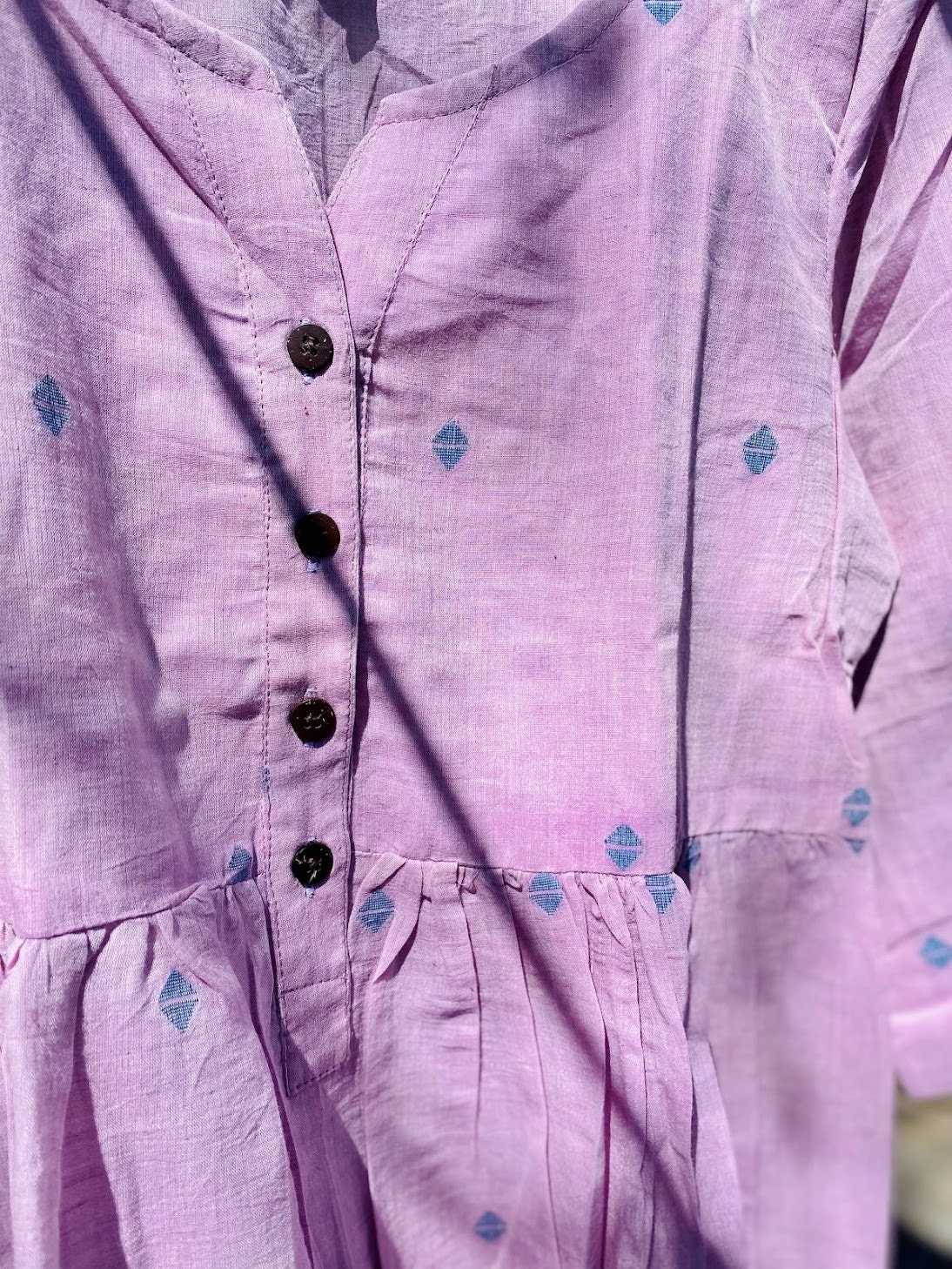 Muslin Jamdani Tunic - Etsy