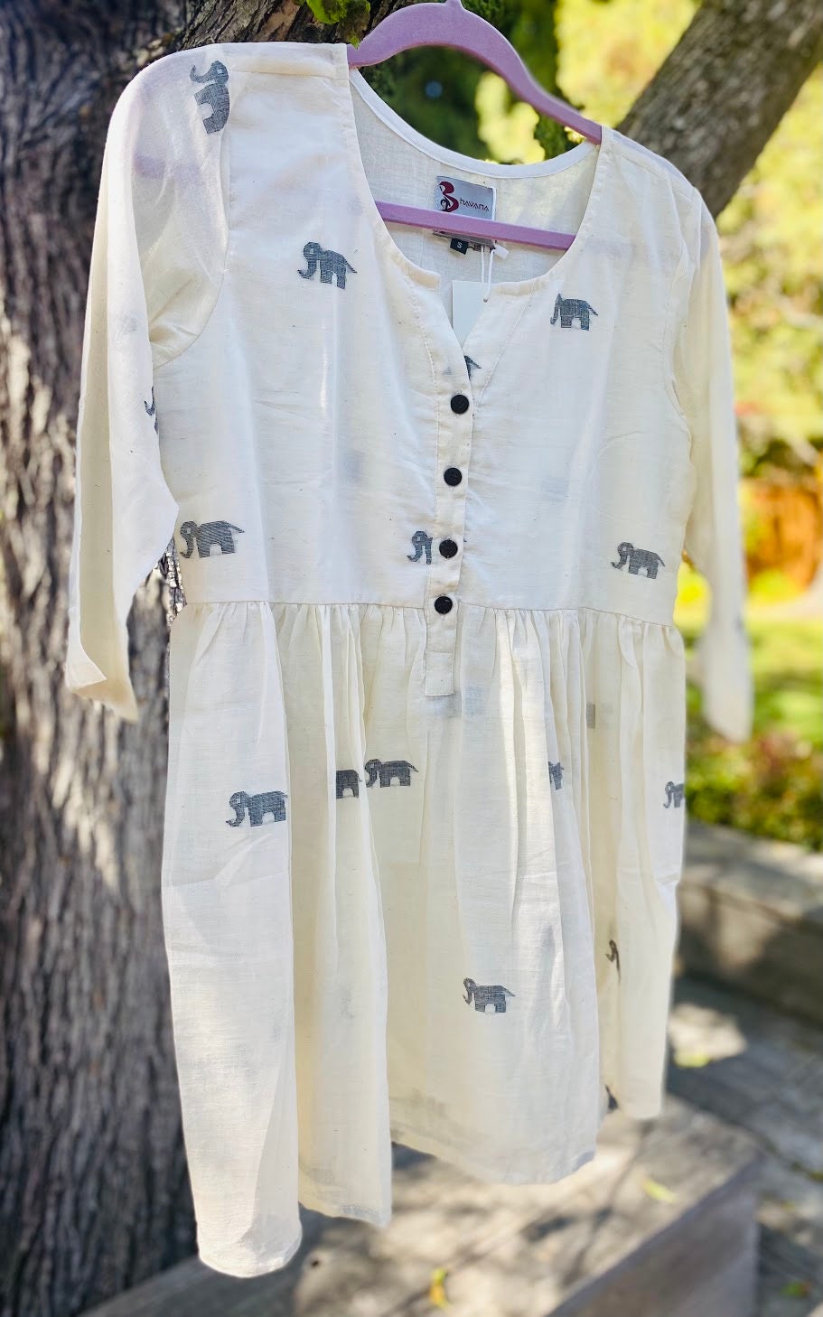Muslin Jamdani Tunic - Etsy