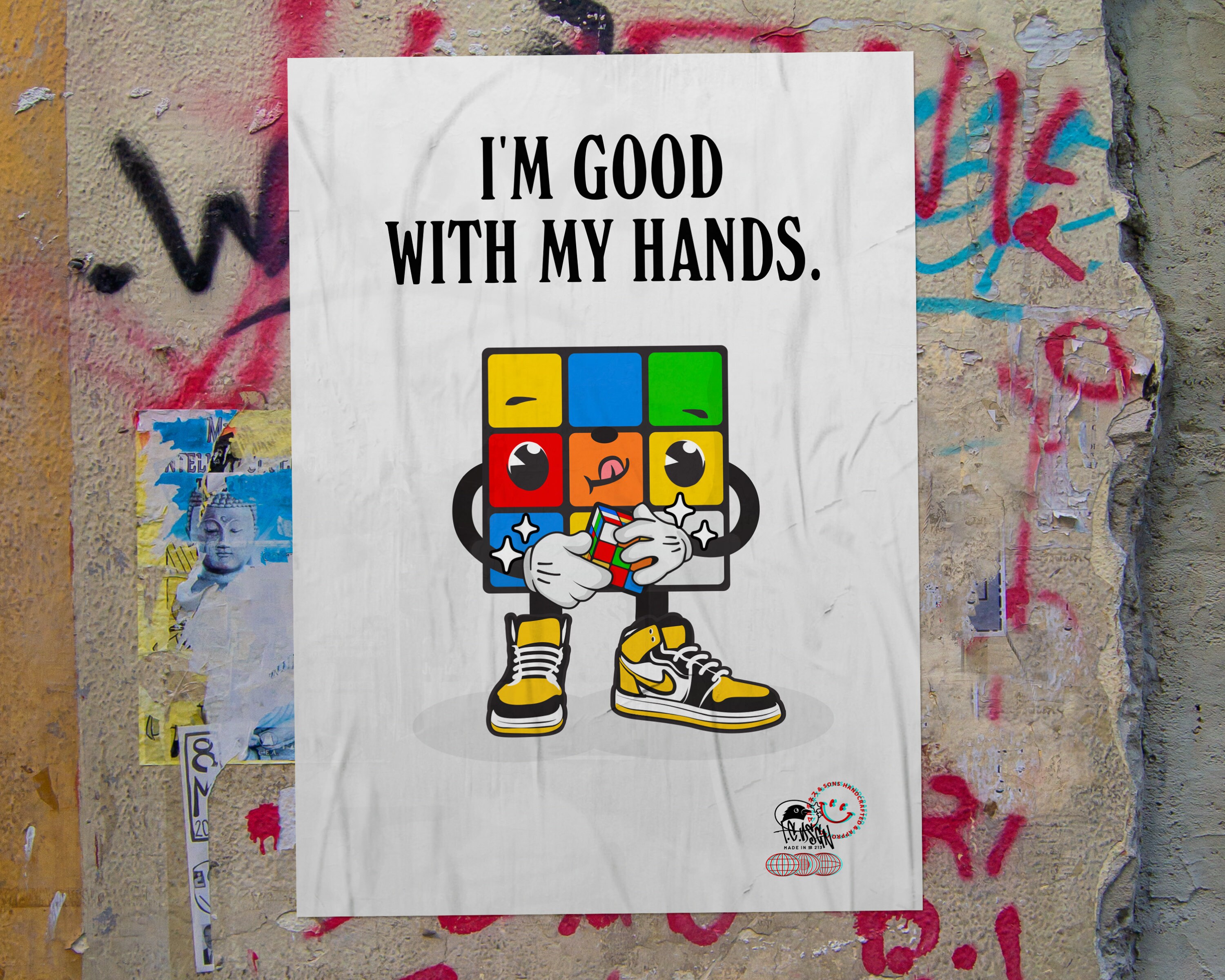 Rubik's Cube Print, Rubik's Cube Art, Rubik's Cube Poster, Rubik's Cube ...