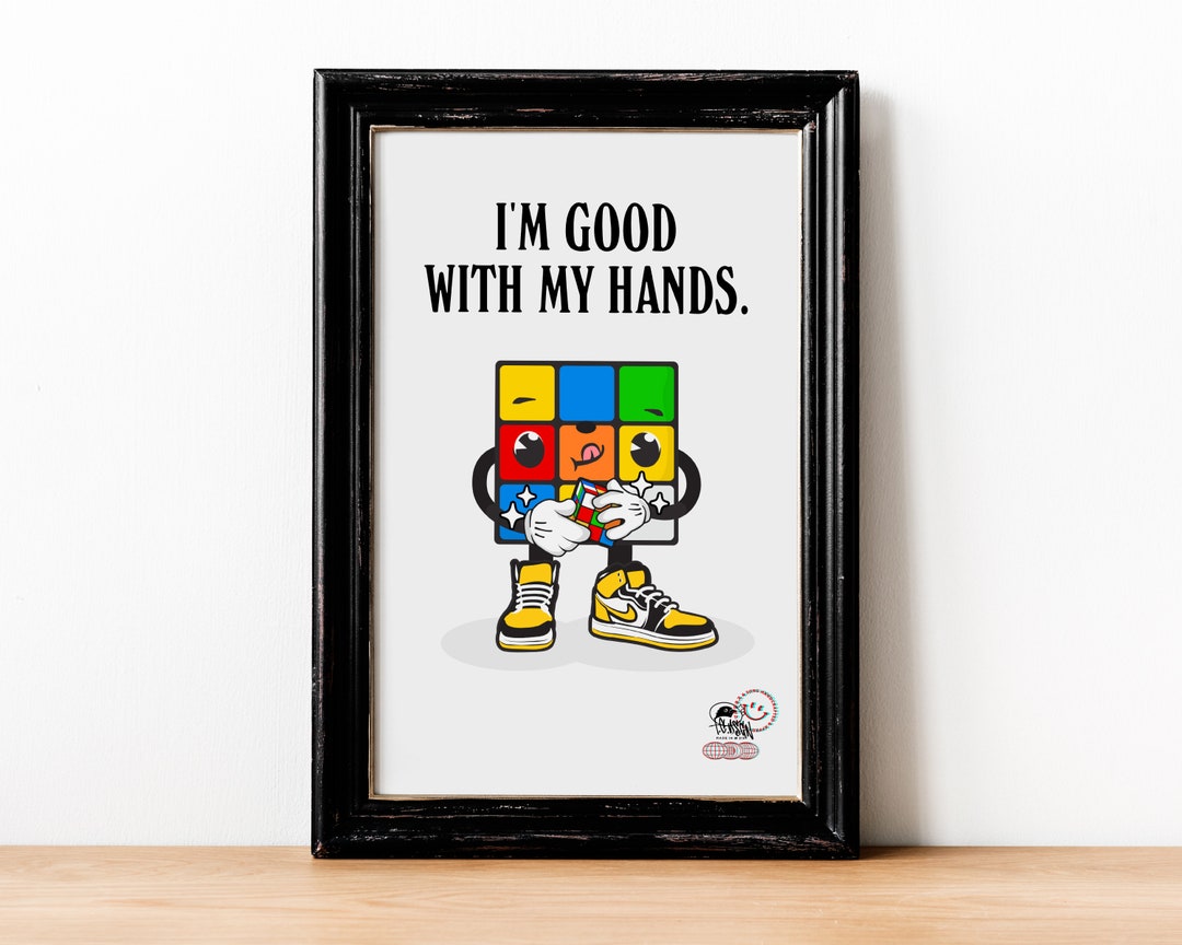 Rubik's Cube Print, Rubik's Cube Art, Rubik's Cube Poster, Rubik's Cube ...