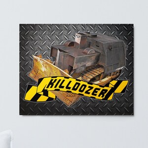Killdozer Metal Wall Art Tread Legend Marvin Heemeyer Tribute Fan Art Metal Print - Etsy