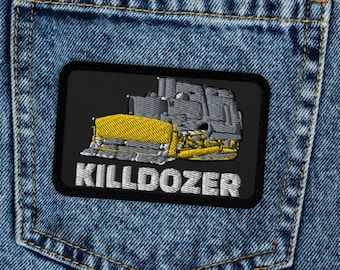 Killdozer Embroidered Patch - Etsy