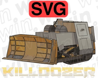 Killdozer Svg - Etsy