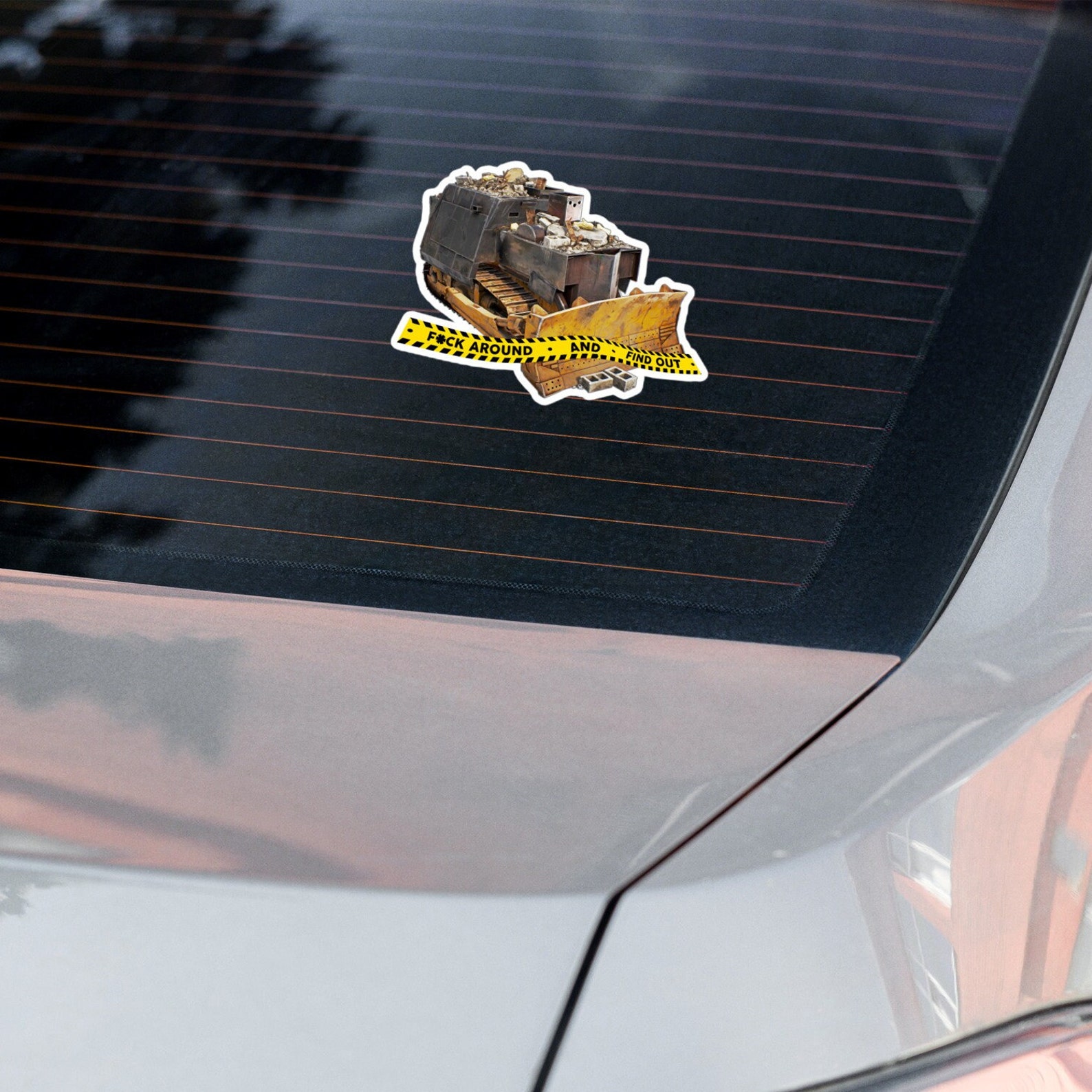 Killdozer Vinyl Sticker – F*ck Around and Find Out, Marvin Heemeyer ...