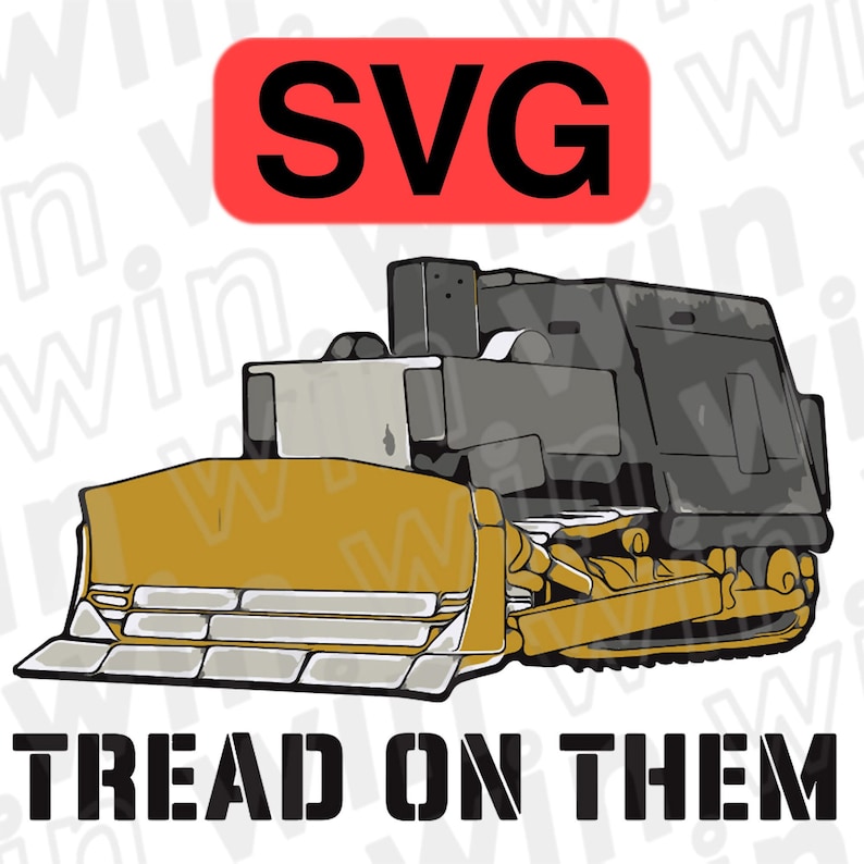 Killdozer SVG for Commercial Use - Etsy