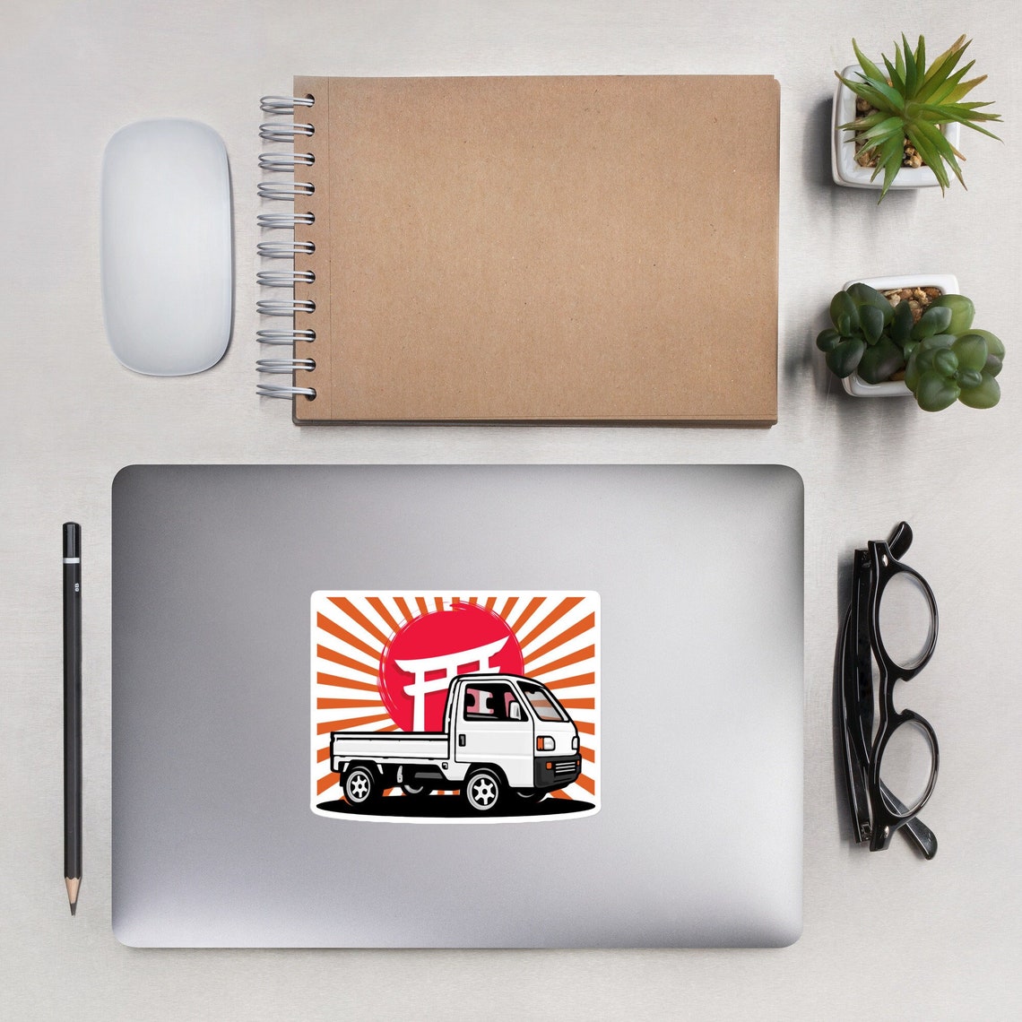 Kei Truck Sticker, Japanese Mini Truck Vinyl Decal for JDM Car ...