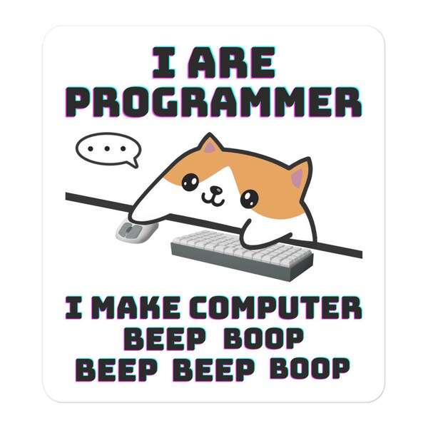 Programmer Stickers - Etsy