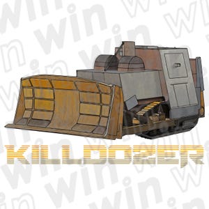 Killdozer PNG File Marvin Heemeyer Tribute Detailed Digital Artwork - Etsy