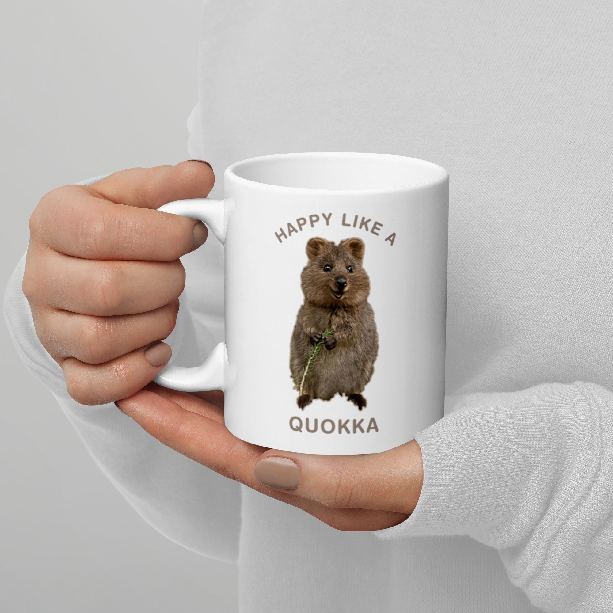 Happy Like a Quokka Mug - Etsy