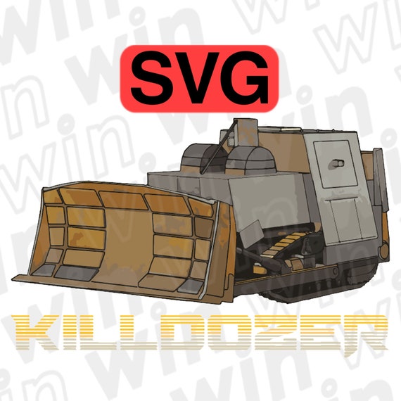 Killdozer SVG File - Etsy