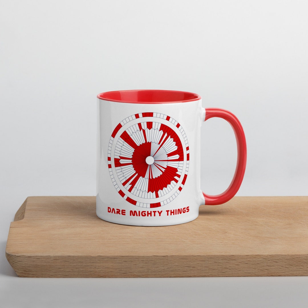 Dare Mighty Things Mug, NASA Space Exploration Coffee Cup - Etsy