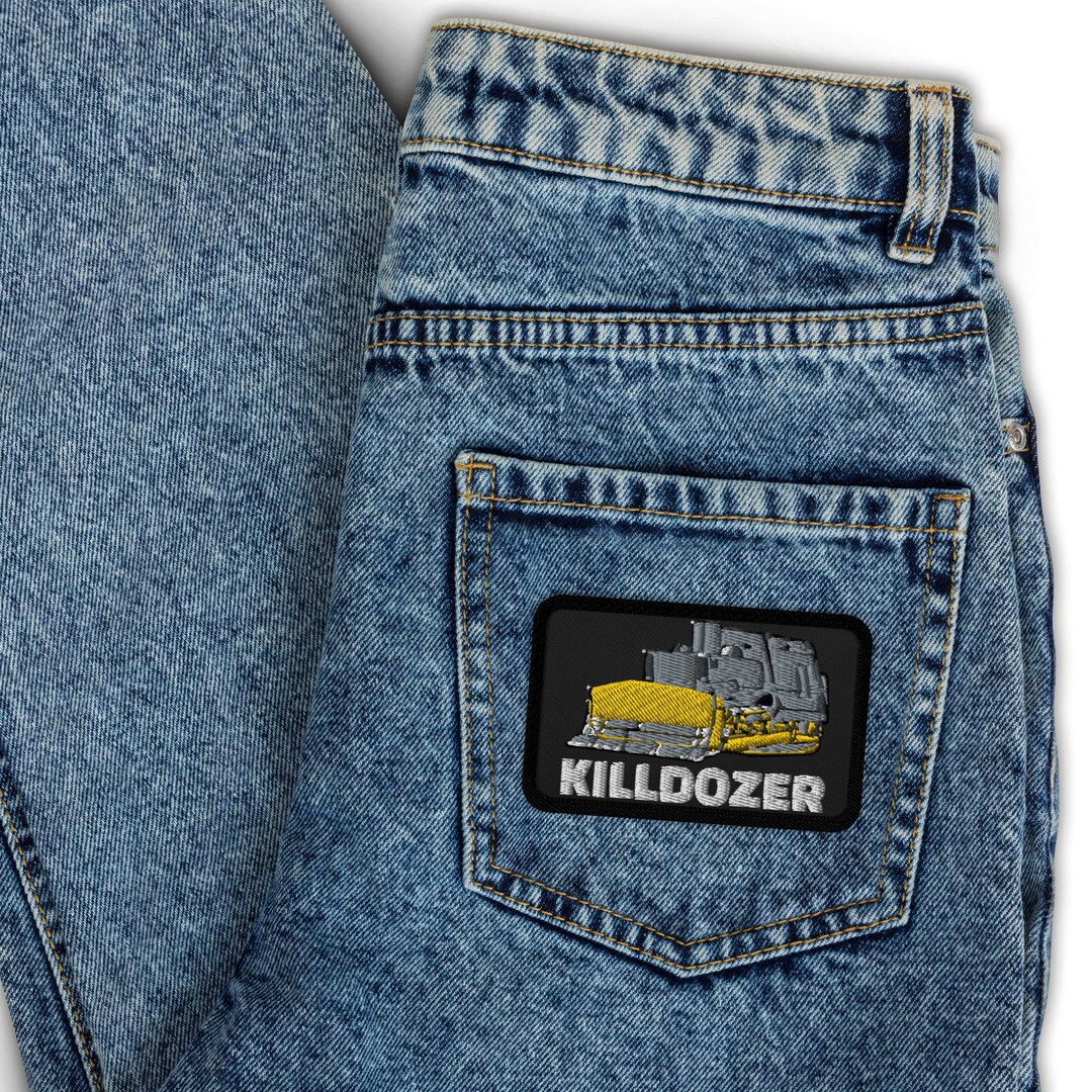 Killdozer - Embroidered Patch - Etsy
