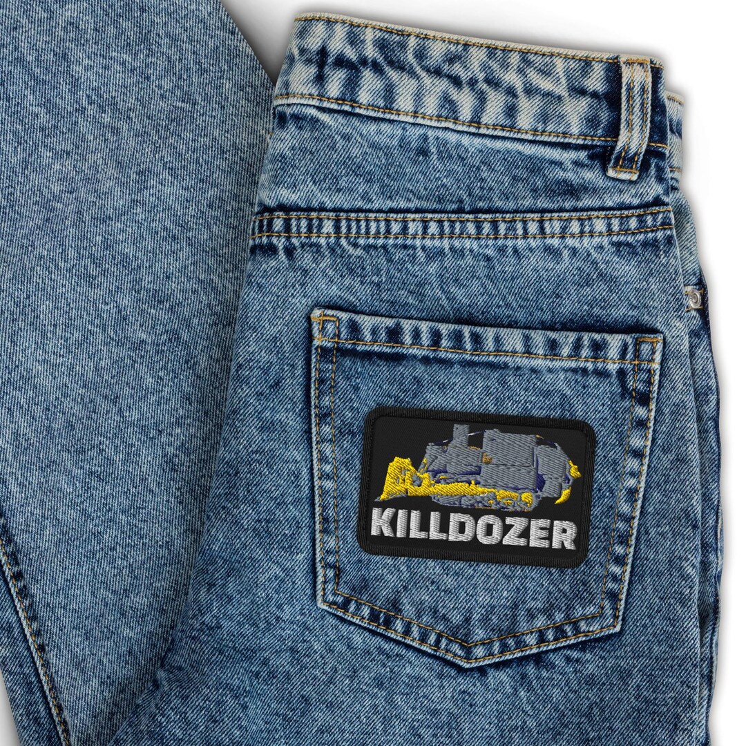 Killdozer - Embroidered Patch - Etsy