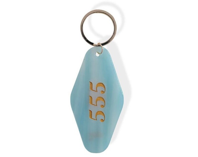555 Angel Number Keychain Motel Style Keychains, Manifestation, Angel ...