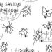 Bug Savings Challenge for Kids With Cash Envelope - Etsy