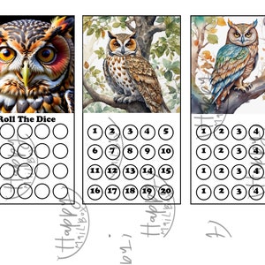 Owl Mini Savings Challenges and Cash Envelope- Set 2 - Etsy