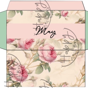 Mini Flower Saving Challenges April May June With Cash Envelope - Etsy