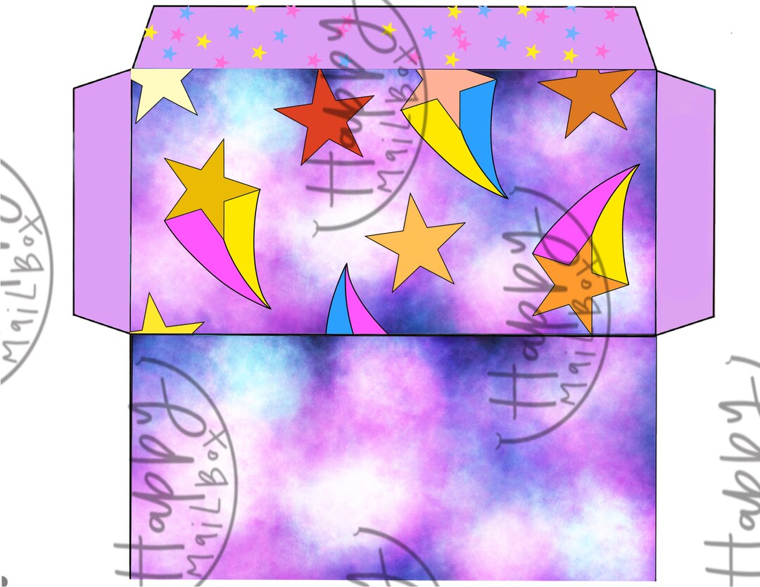 Shooting Star Savings Challenge and Cash Envelope - Etsy