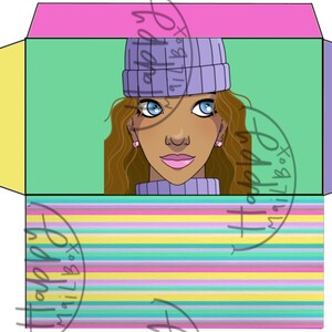 Girl Power Monthly Saving Envelopes- January Through June- Set 1 - Etsy