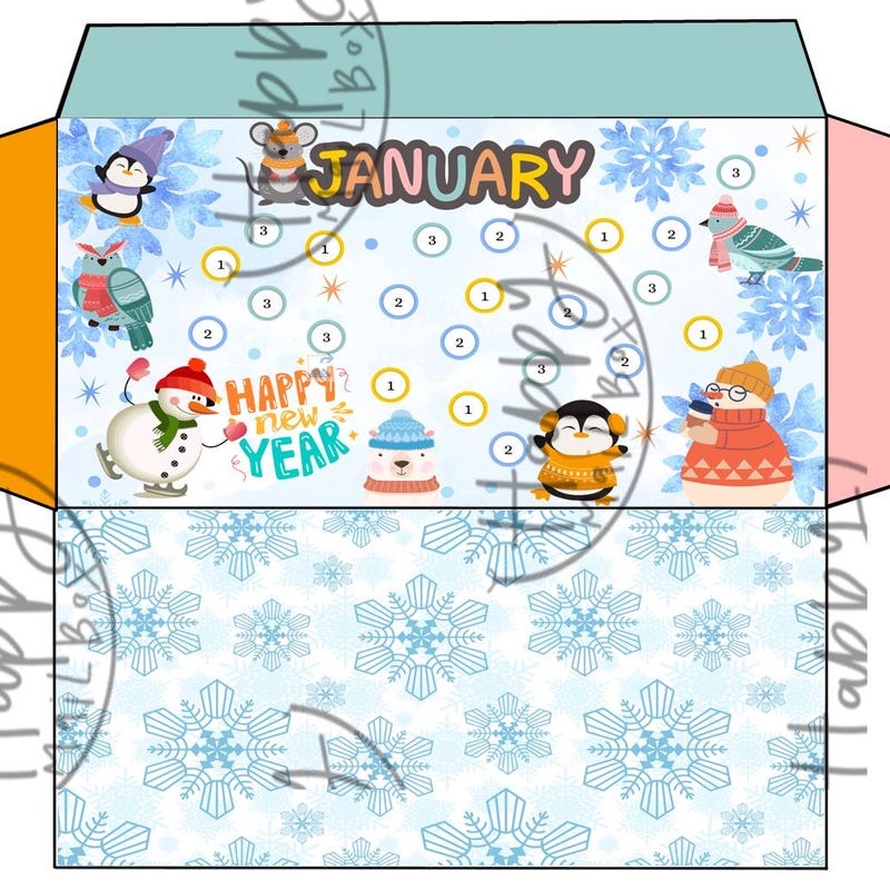 January Budget Challenge - Etsy