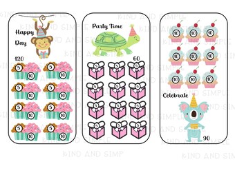 Sparkle Like A Unicorn Mini Savings Challenges and Cash - Etsy