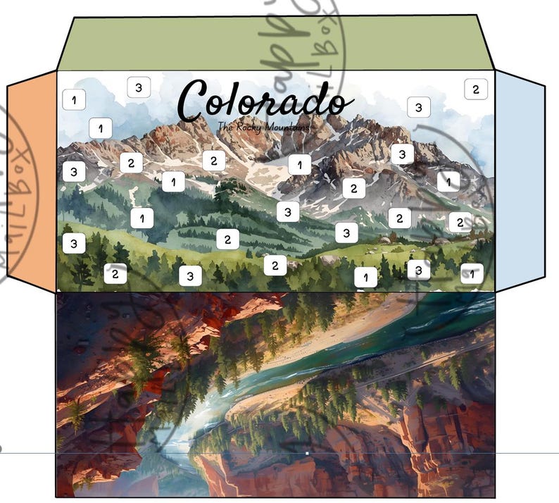 First Set- in 50 States Envelope Savings Challenges- Alabama-alaska ...