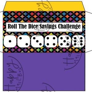 Roll the Dice Savings Challenge - Etsy