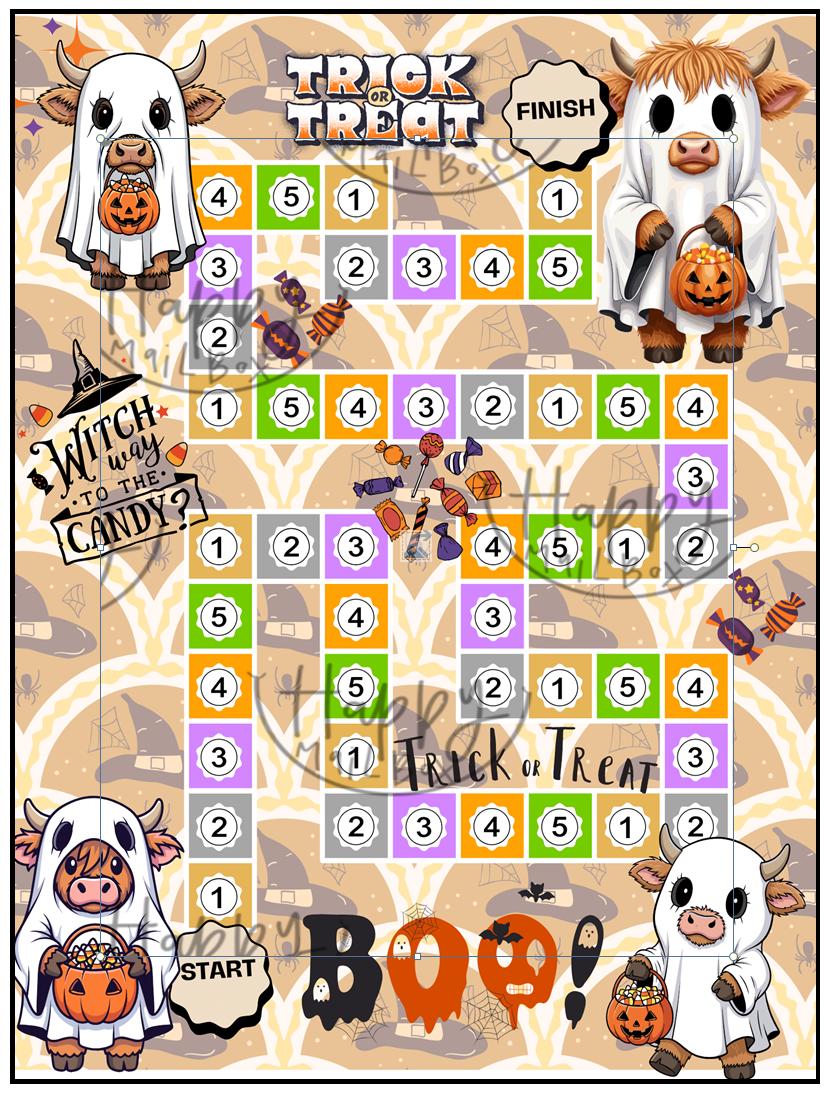 Holy Cow Spooky Halloween Envelope Set- Bonus Trick or Treat Challenge ...