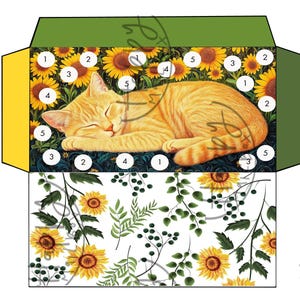 Cat Envelope Savings Set - Etsy