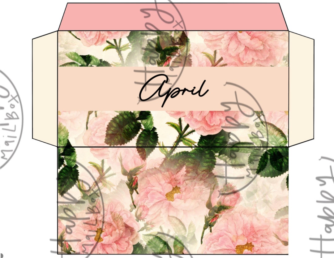 Mini Flower Saving Challenges April May June With Cash Envelope - Etsy