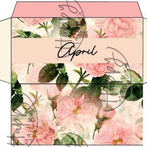 Mini Flower Saving Challenges April May June With Cash Envelope - Etsy