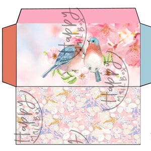 Mini Monthly Bird Savings and Cash Envelope- July, Aug, Sept - Etsy