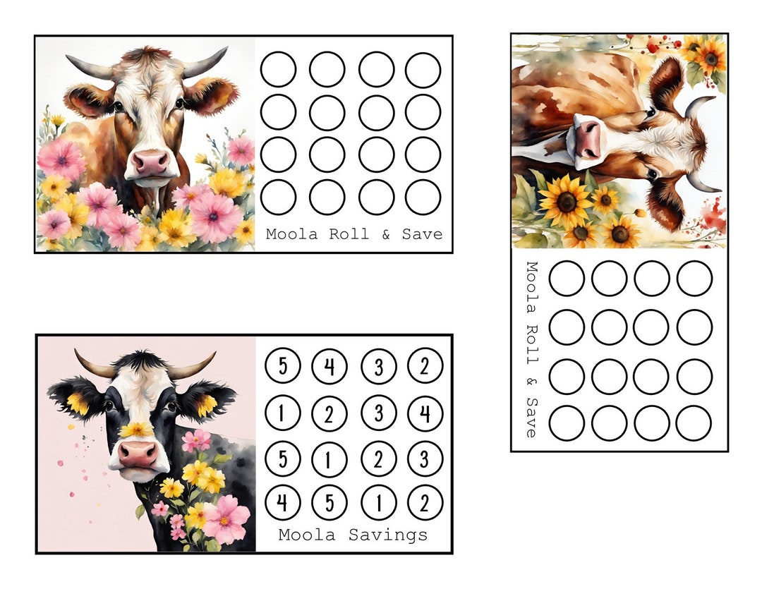 Let's Save Some Moolah! Savings Challenge With Cash Envelope - Etsy